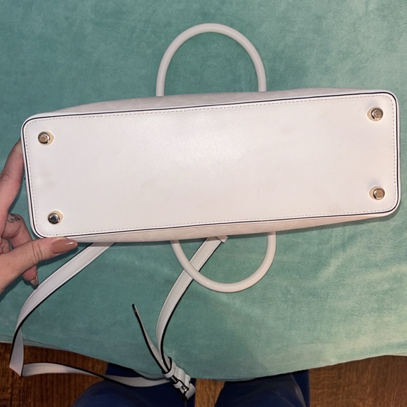Coach | Bags | Coach 2558 Katy Satchel In Signature Leather White ...